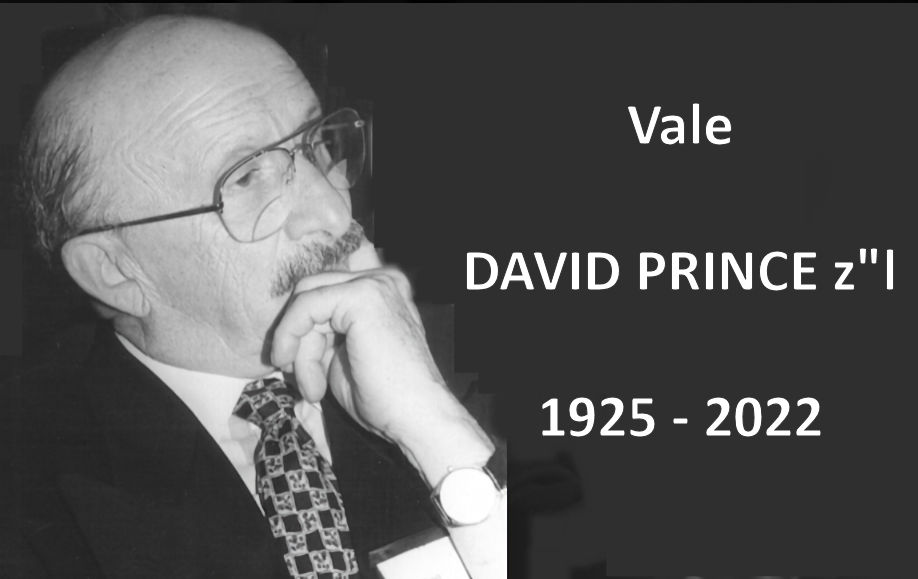 Vale David Prince z"l (1925-2022) - Australian Society of Polish Jews